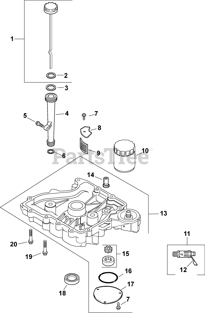 Kohler CV15-41562 - Kohler Command PRO Engine, Made for John Deere ...