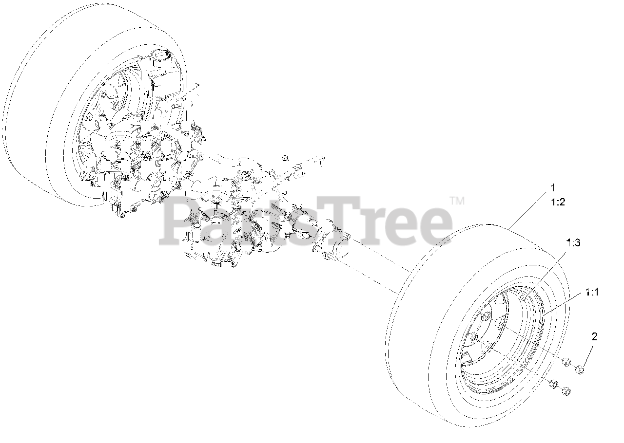 Exmark RAE708GEM48300 - Exmark 48" Radius E-Series Zero-Turn Mower ...