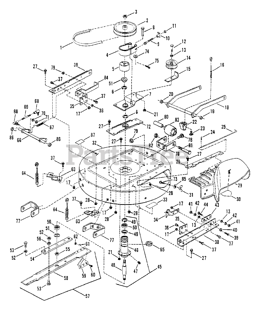 Snapper ELT 125D331KV (80396) - Snapper 33" Lawn Tractor, 12.5hp ...
