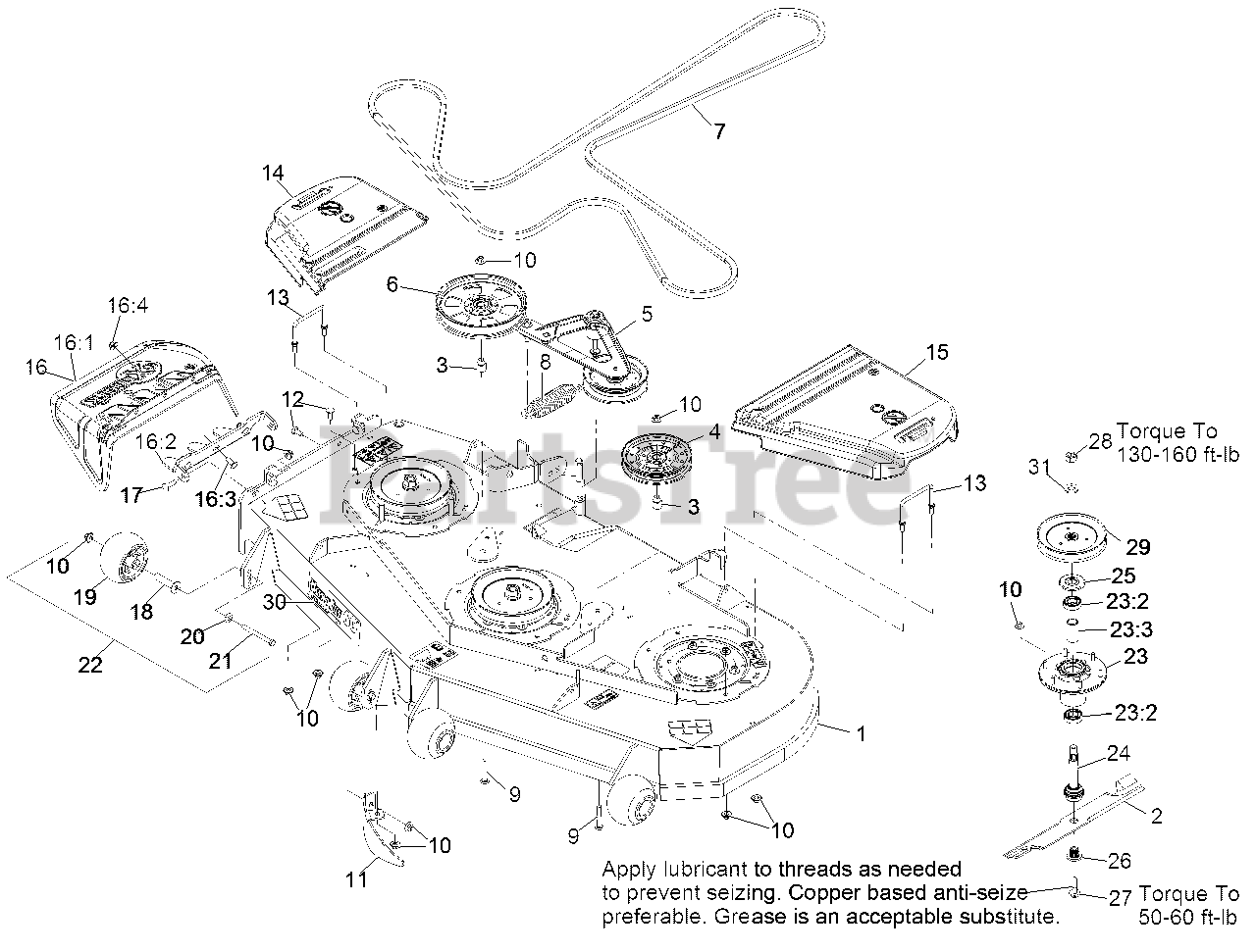 Exmark LZE742GKC604A3 - Exmark 60" Lazer Z E-Series Zero-Turn Mower ...