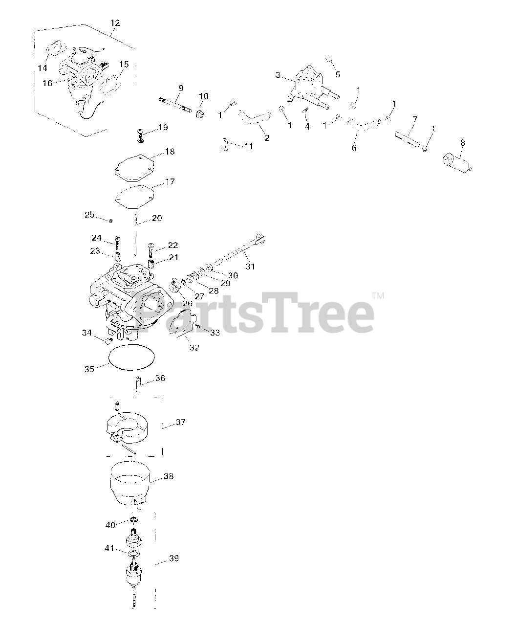 Exmark TR18KC - Exmark Turf Ranger Front Mount Mower, 18hp Kohler (SN ...