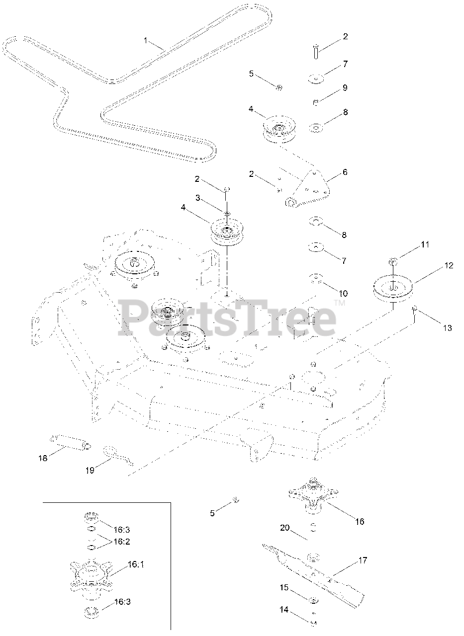 Exmark QSS708GEM50200 - Exmark 50" Quest S-Series Zero-Turn Mower ...