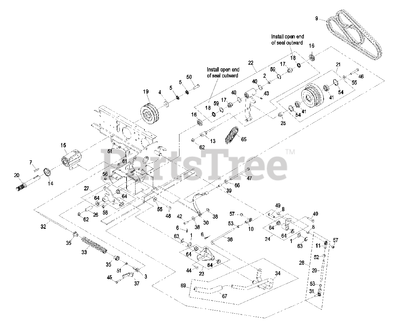 Exmark NAV27KC - Exmark Navigator Front Mount Mower, 27hp Kohler (SN ...