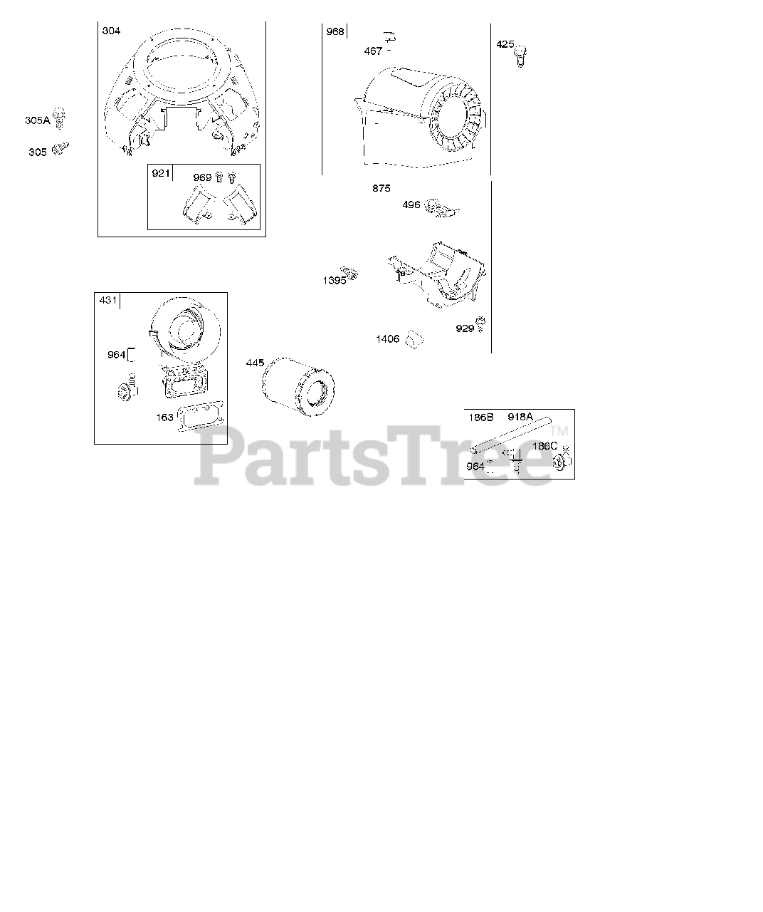 Briggs & Stratton 44Q977-0113-G5 - Briggs & Stratton Vertical Engine ...