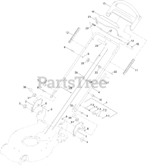 21381 - Toro 21" Super Recycler Walk-Behind Mower (SN: 402000000 ...
