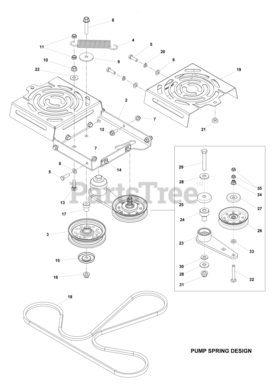 Husqvarna MZ 61 - Husqvarna 61" Zero-Turn Mower (Original) TRANSMISSION ...