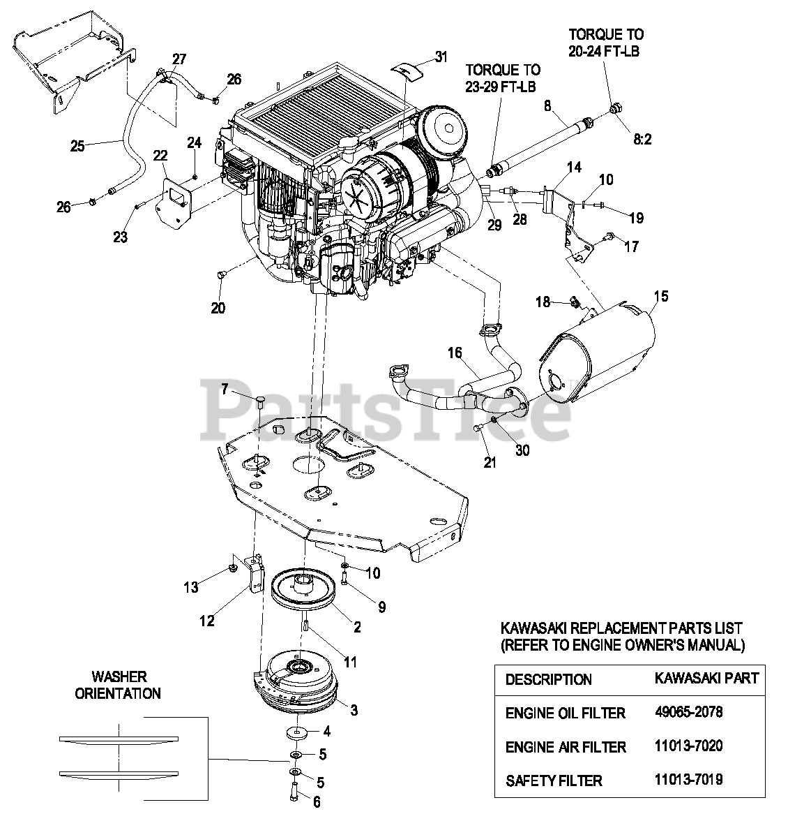 Exmark LZAS26LKA604 - Exmark 60" Lazer Z AS Zero-Turn Mower, 26hp ...