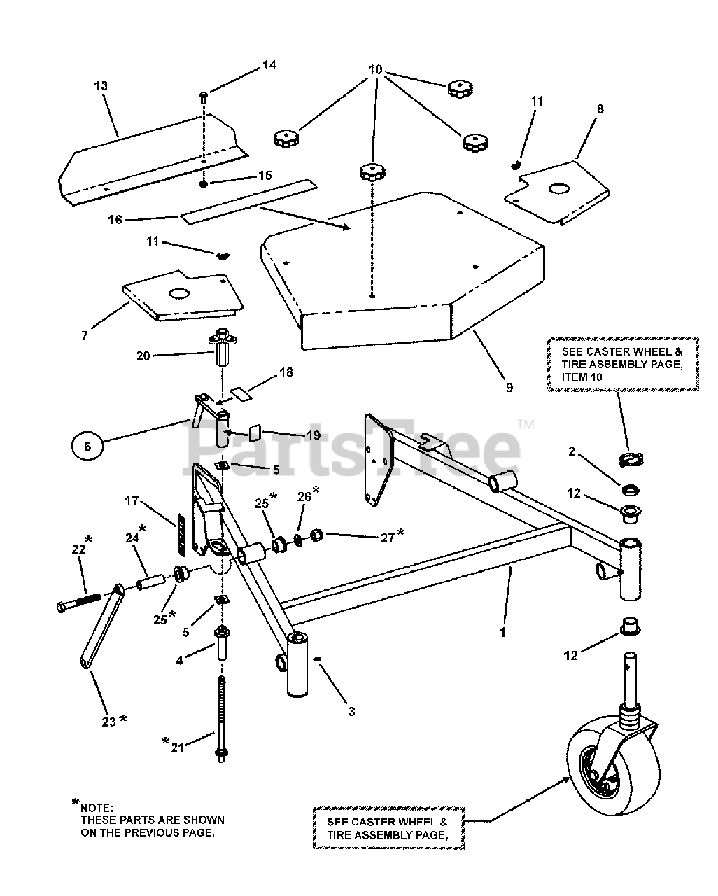 Snapper SPA 480 (84406) - Snapper 48" Pro Mower Deck Assembly 48", 52 ...