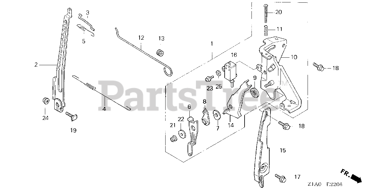 Honda GC190 A VXA (GCAAA) - Honda Engine, Made in USA (SN: GCAAA ...