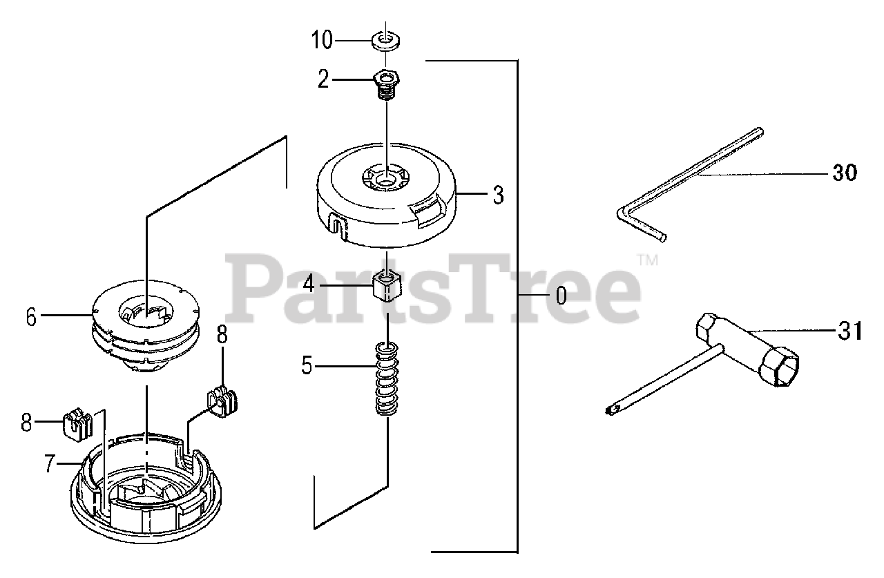 Tanaka TBC-260SF - Tanaka Smart Fit Multi-Tool Cutting Head & Tools ...