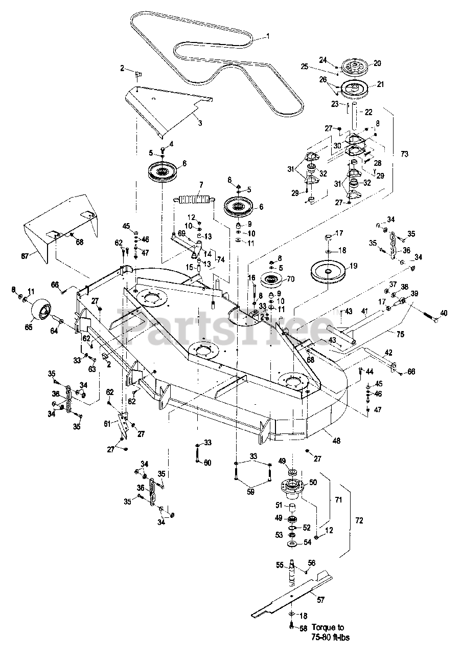 Exmark LZ25KC724 - Exmark 72" Lazer Z Zero-Turn Mower, 25HP Kohler (SN ...