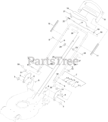 21381 - Toro 21" Super Recycler Walk-Behind Mower (SN: 403310300 ...