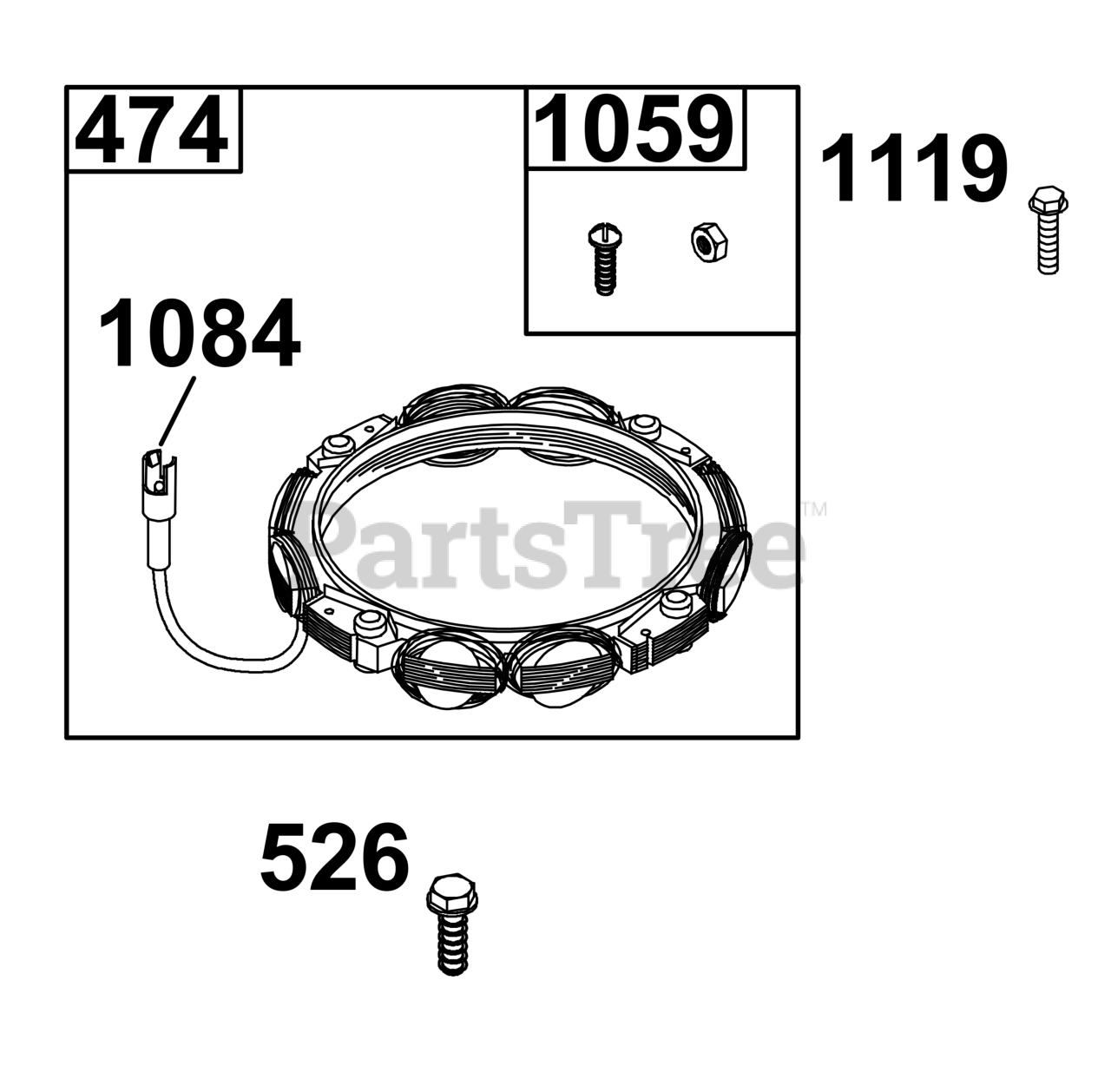 Briggs & Stratton 40N777-0006-B5 - Briggs & Stratton Vertical Engine ...