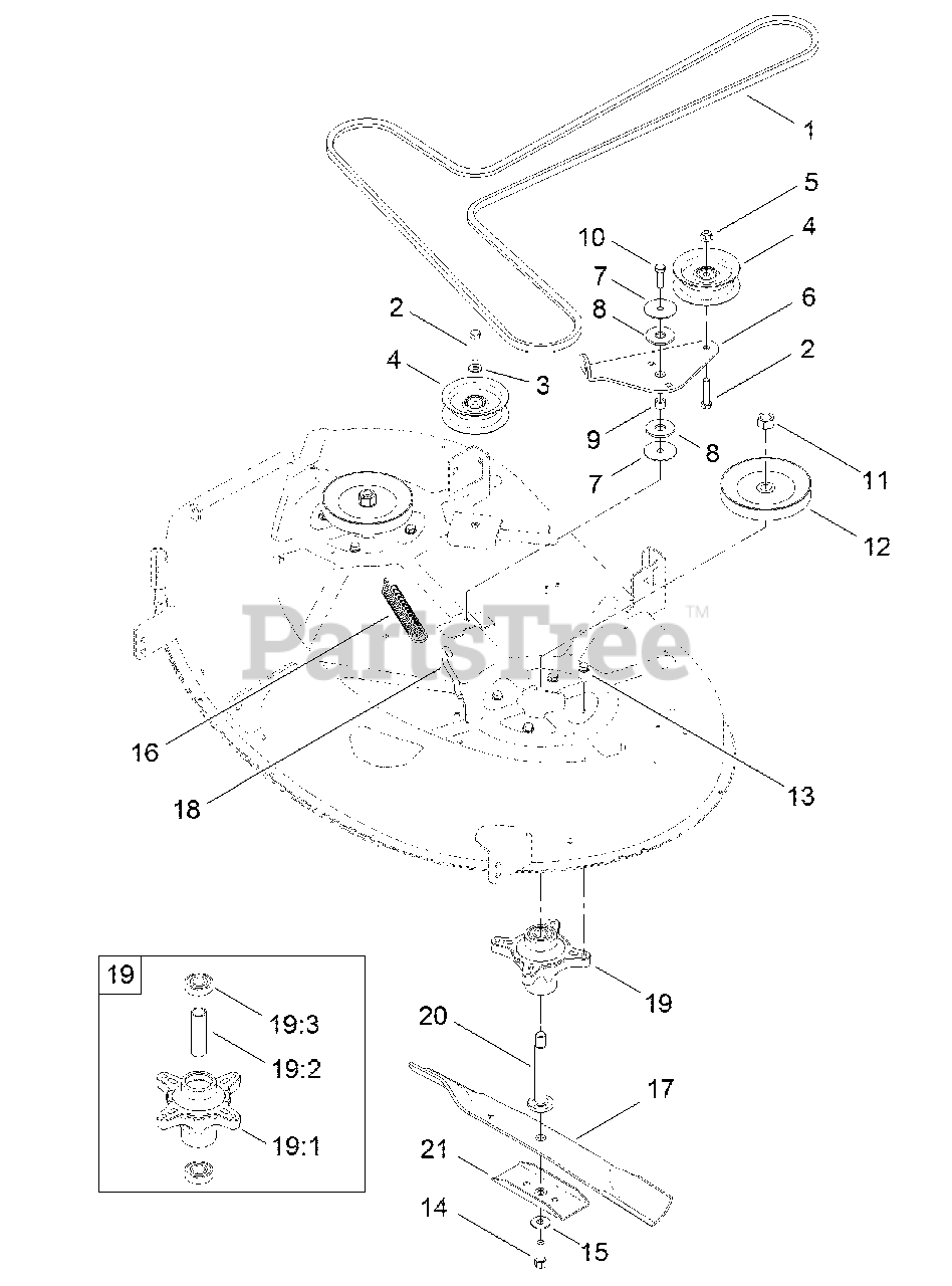 Exmark QT22KA421 - Exmark 42" Quest Zero-Turn Mower, 22HP Kawasaki (SN ...