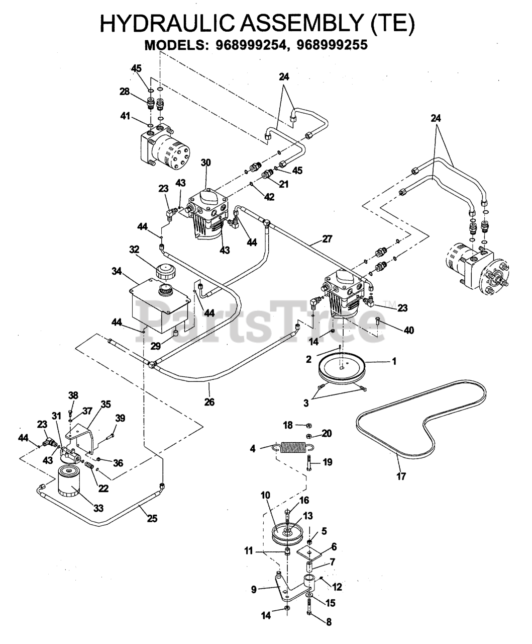 Husqvarna iZ 4817 T (968999255) - Husqvarna 48" Zero-Turn Mower (2006 ...