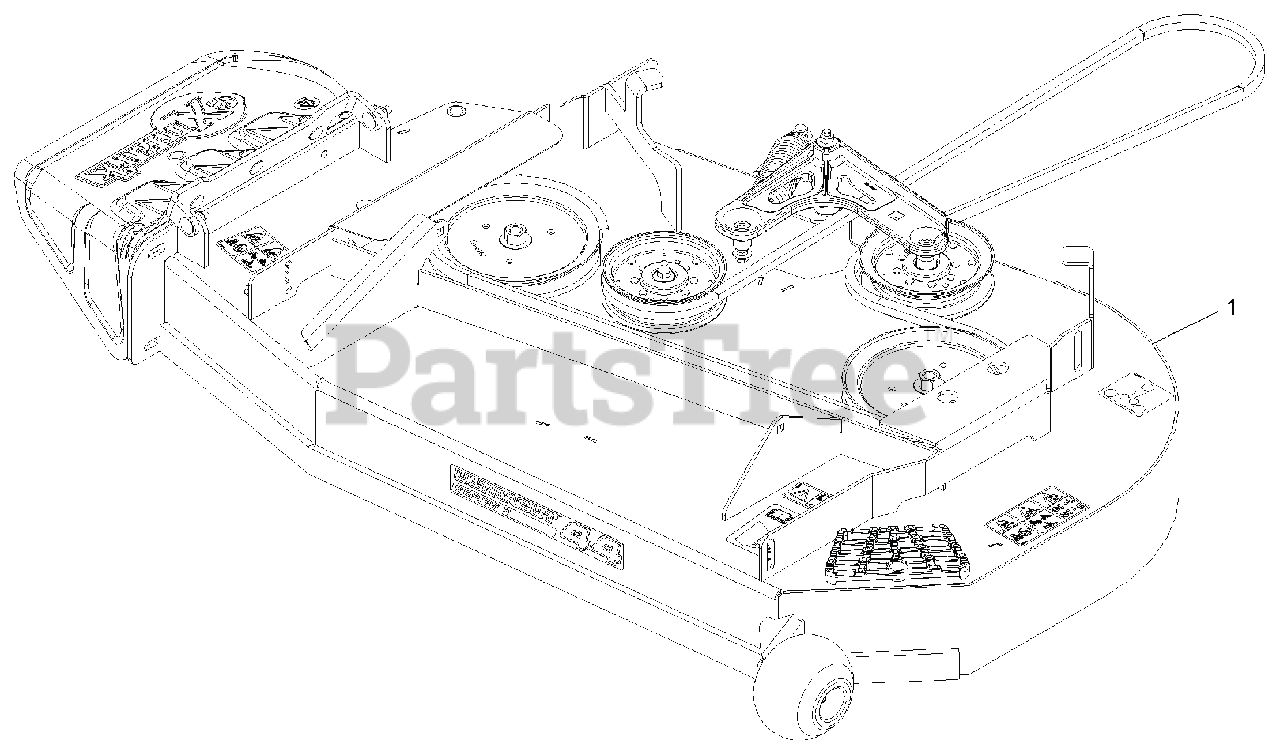 Exmark RAE702GEM44300 - Exmark 44" Radius E-Series Zero-Turn Mower ...