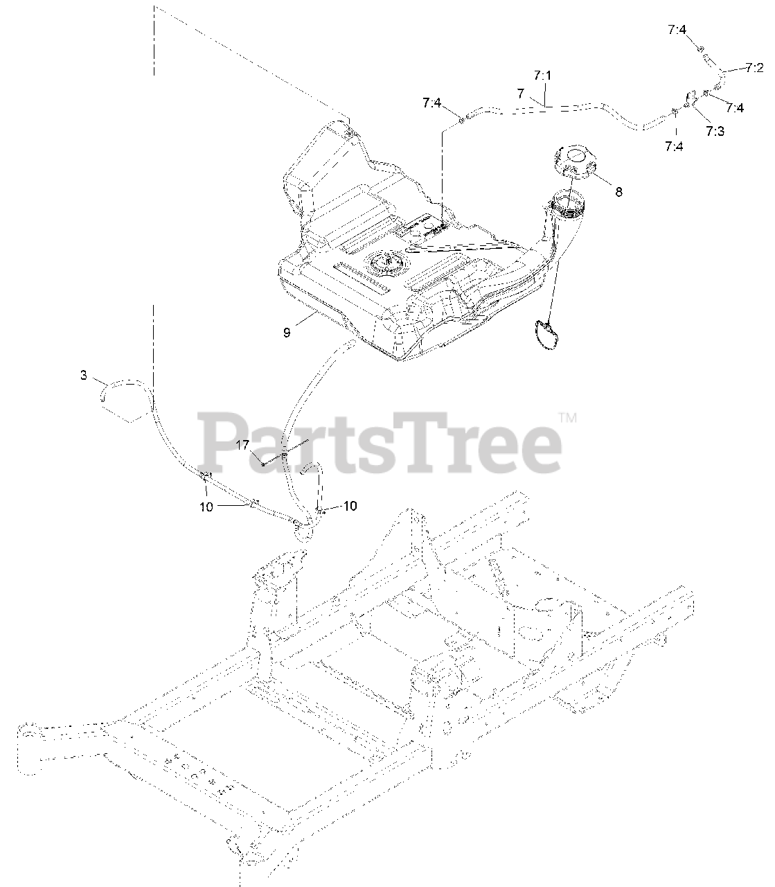 Exmark RAX691GKA524A3 - Exmark 52" Radius X-Series Zero-Turn Mower ...