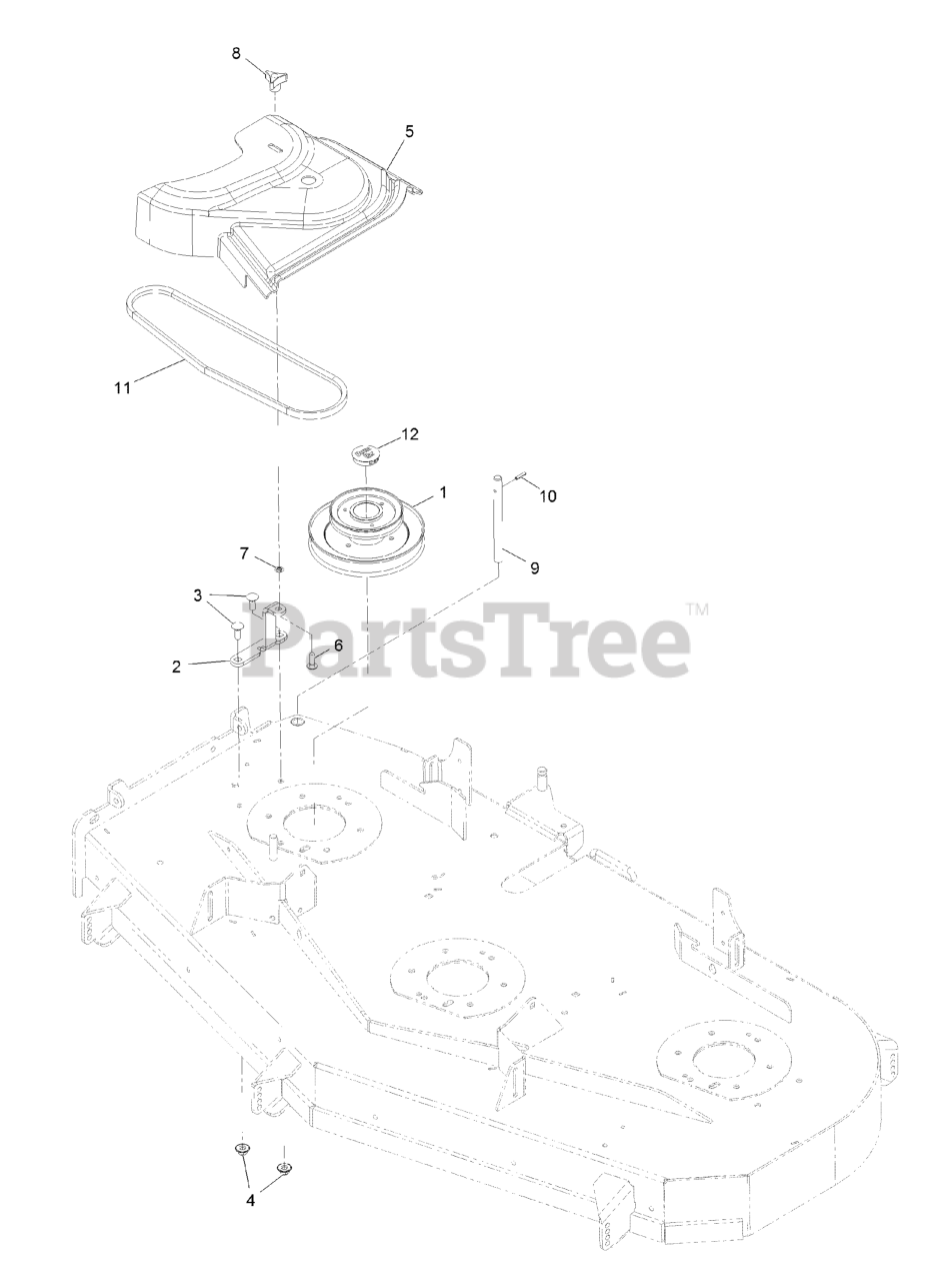 Exmark 135-2604 - Exmark Radius Ultra Vac Bagger (SN: 408644346 ...
