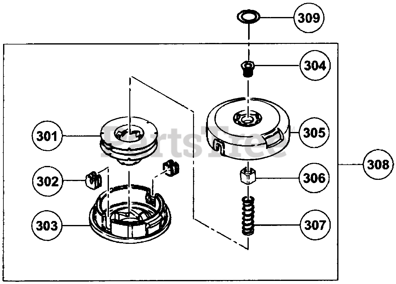 Tanaka TBC-240PF - Tanaka String Trimmer Head & Tools (Part 1) Parts ...