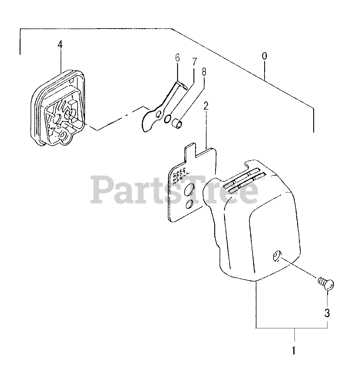 Tanaka TBC-230SF - Tanaka Smart Fit Multi-Tool Air Cleaner Parts Lookup ...
