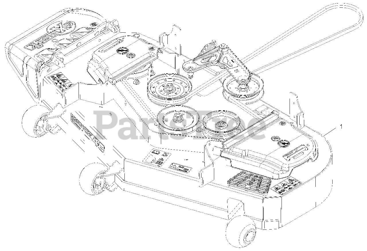 Exmark RAX691GKA524A3 - Exmark 52" Radius X-Series Zero-Turn Mower ...