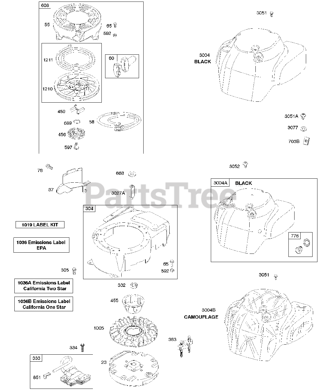 Briggs & Stratton AA0101-0001-01 - Briggs & Stratton Outboard Engine ...