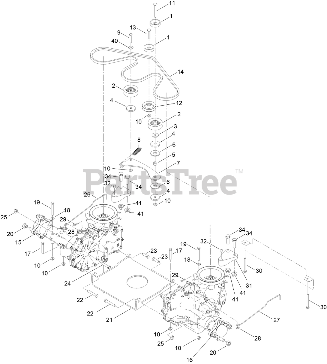 Toro 75313 - Toro 60" Titan MyRide Zero-Turn Mower (SN: 412325117 ...