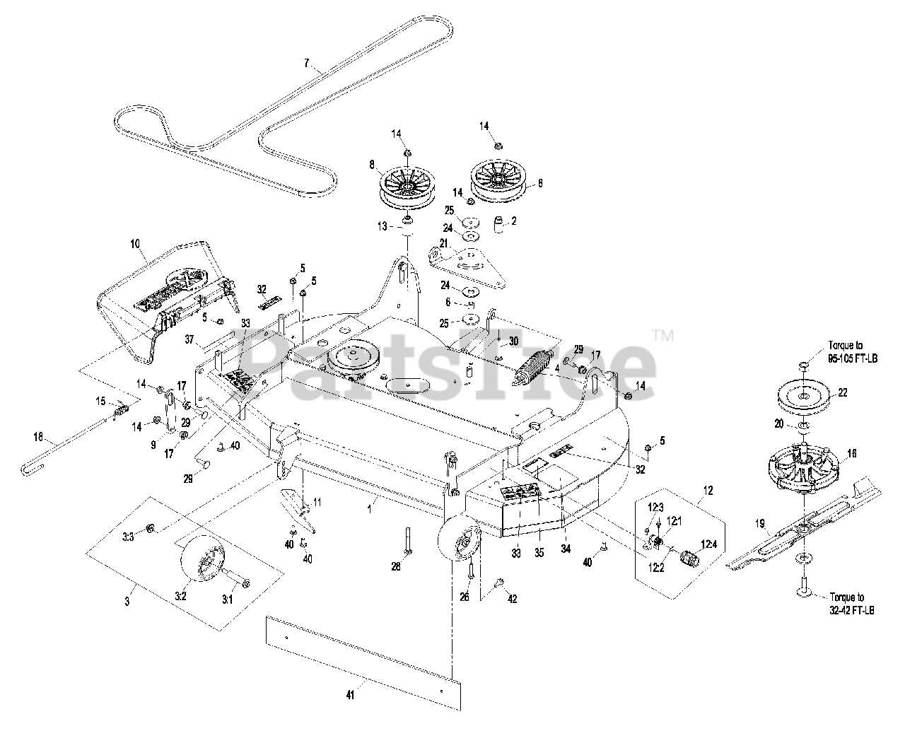 Exmark QST20BE422 - Exmark 42" Quest Zero-Turn Mower, 20HP Briggs ...