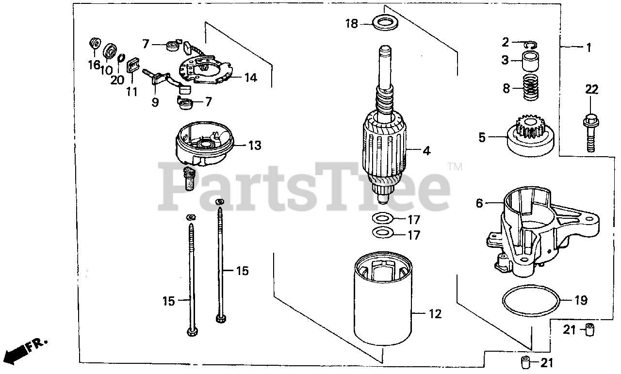 Honda H2013 SAC (MZBF) - Honda Harmony Lawn Tractor, Made in USA (SN ...
