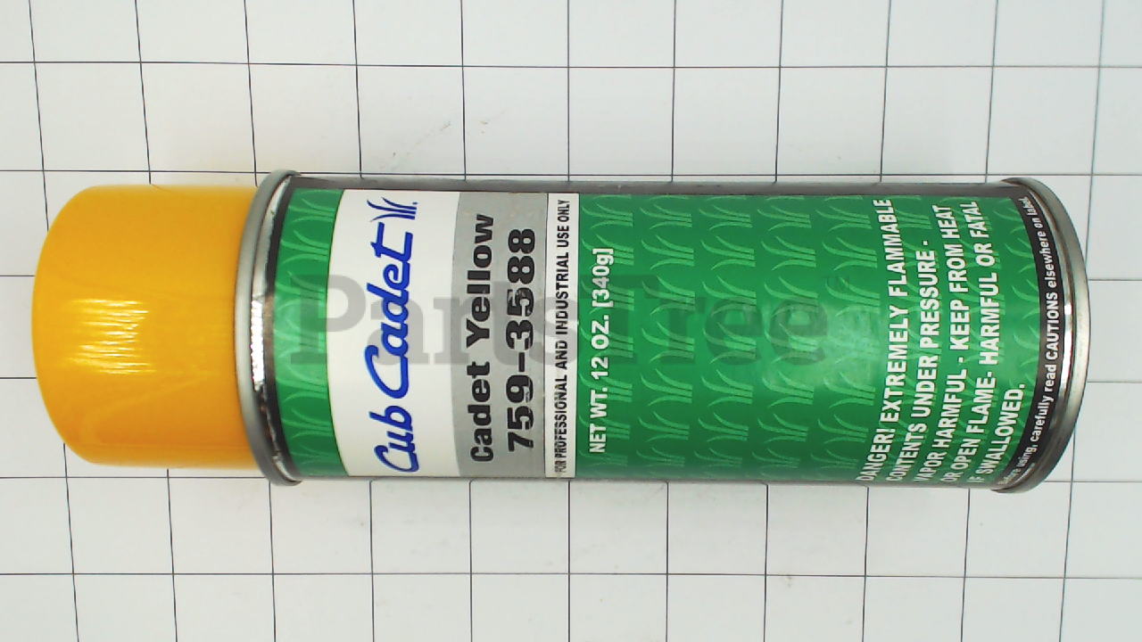 Cub Cadet Yellow Paint