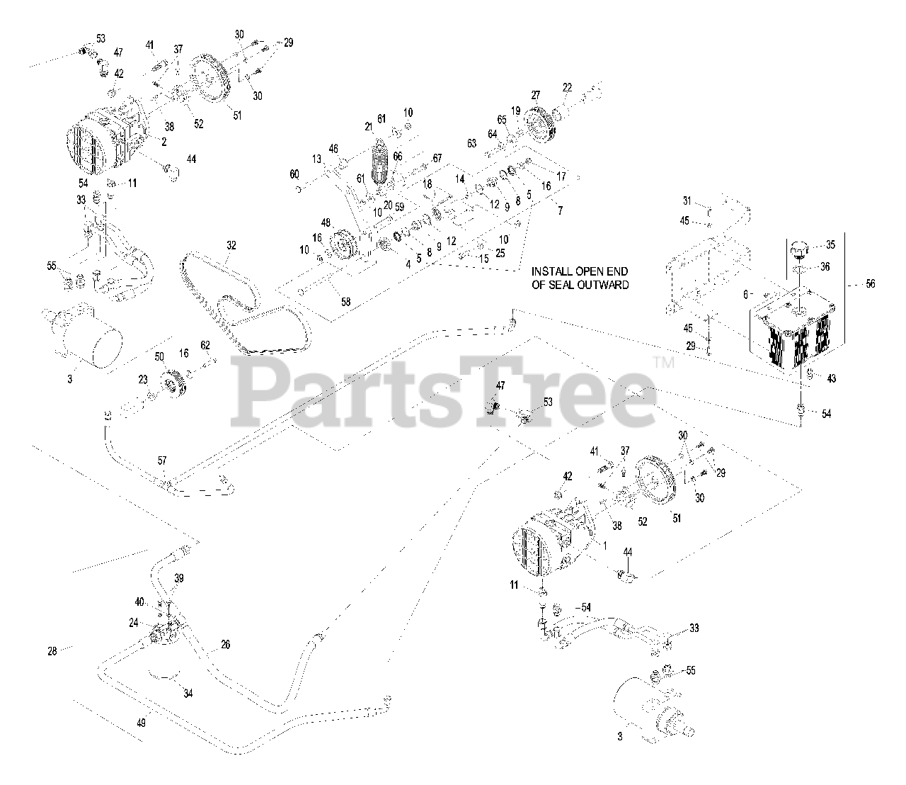 Exmark LXS31BV605 - Exmark 60" Lazer Z XS Zero-Turn Mower, 31hp Briggs ...