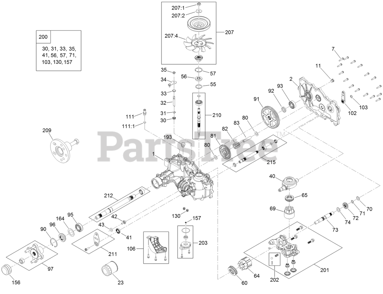 Toro 75301 TA (ZX 4800) - Toro 48" Titan Zero-Turn Mower (SN: 400000000 ...