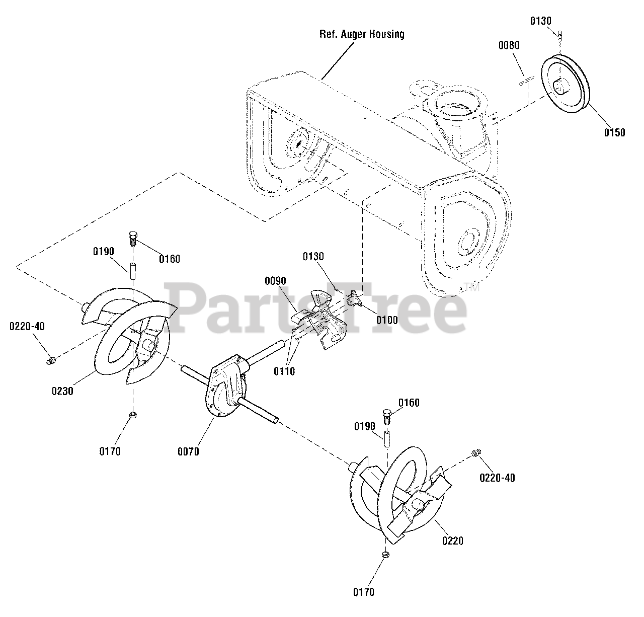 Snapper M 1227E (1696173-00) - Snapper 27" Snow Thrower, 11.5hp Auger ...
