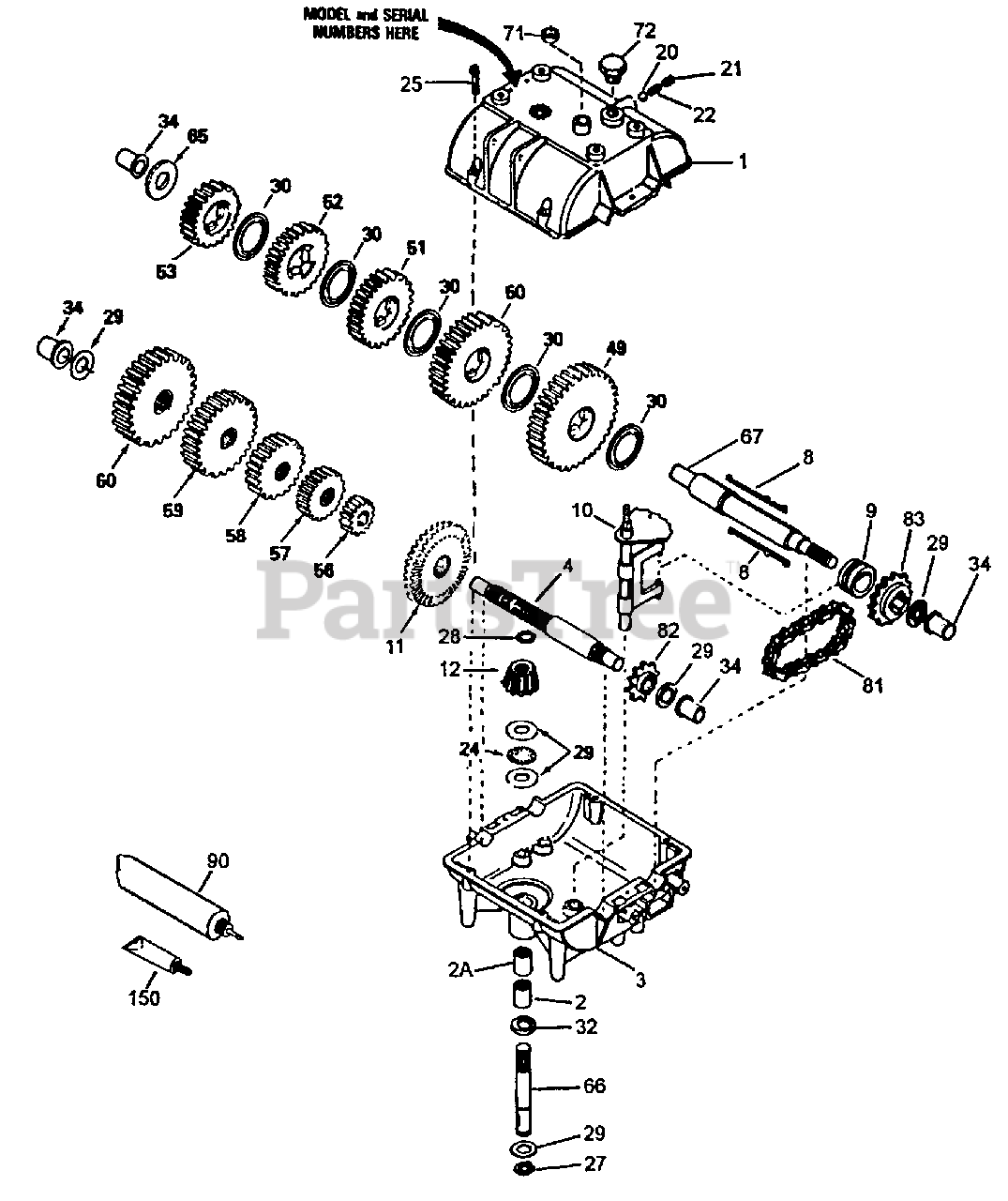 Exmark M36-12.5K-5 - Exmark 36" Metro Walk-Behind Mower, 12.5hp ...