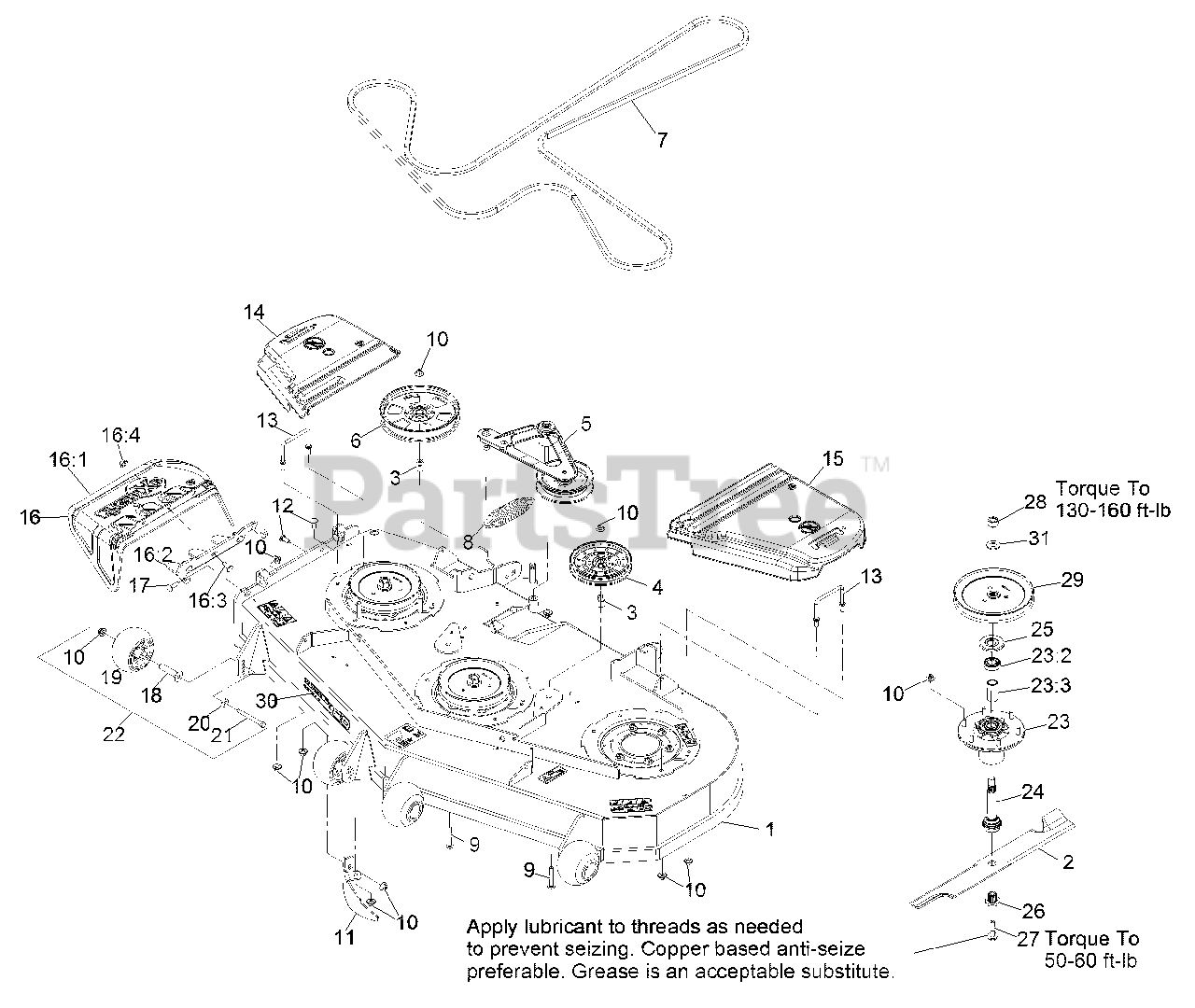 Exmark LZE740EKC60400 - Exmark 60" Lazer Z E-Series Zero-Turn Mower ...
