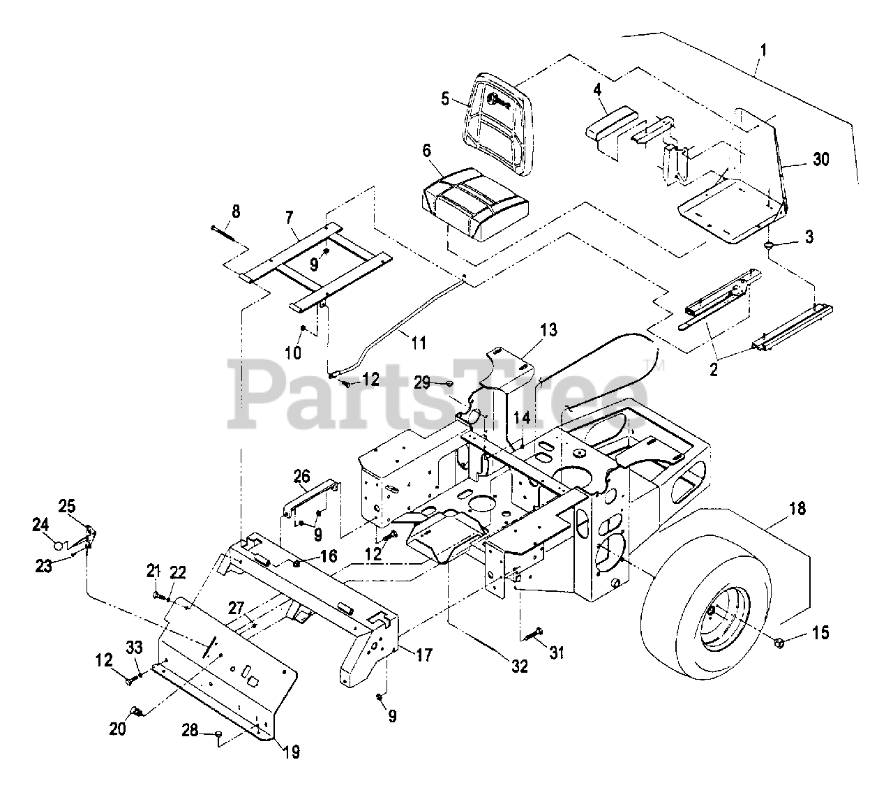 Exmark LHP5223KA - Exmark 52" Lazer Z HP Zero-Turn Mower, 23hp Kawasaki ...