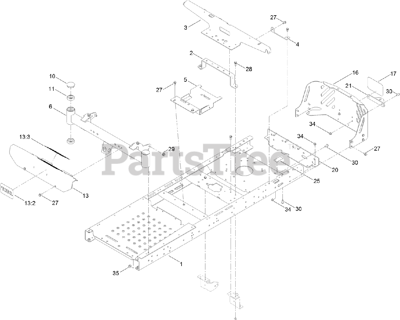 Toro 74766 (MX 4200) - Toro 42" TimeCutter Zero-Turn Mower (SN ...