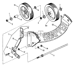 Snapper 21351PD - Snapper 21" Walk-Behind Mower, 3.5hp Parts Lookup ...