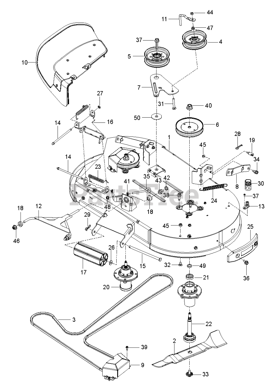 Husqvarna Z 242 F (967602803-00) - Husqvarna 42" Zero-Turn Mower (2018 ...