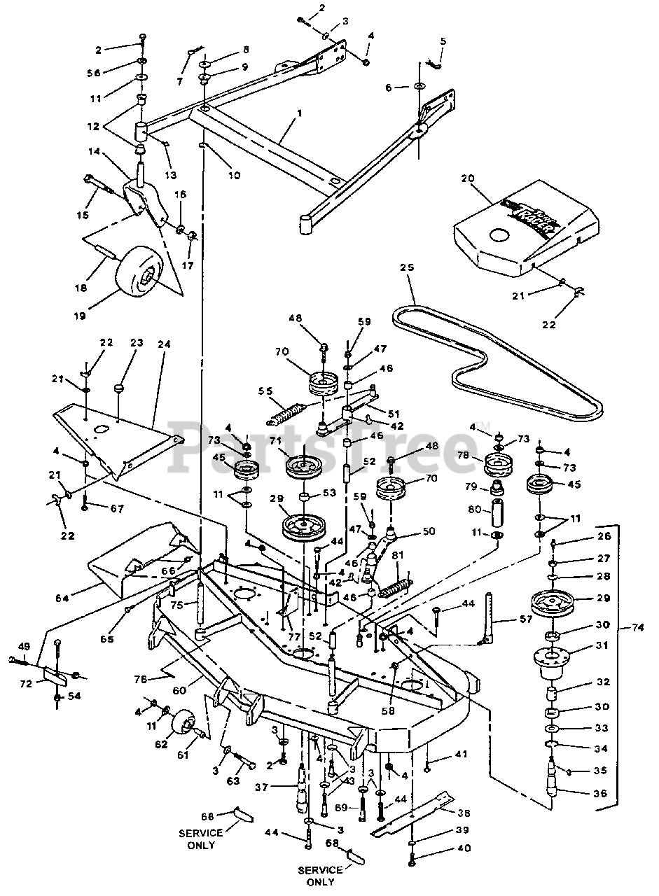 Exmark FMD60 - Exmark 60" Turf Tracer Hydro Walk-Behind Mower (SN ...