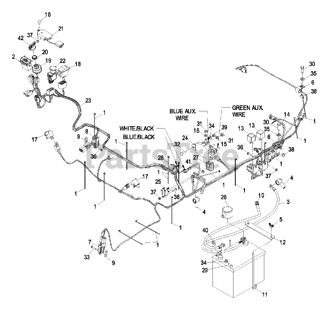 Exmark FR23KC - Exmark Front Runner Front Mount Mower, 23hp Kohler (SN ...