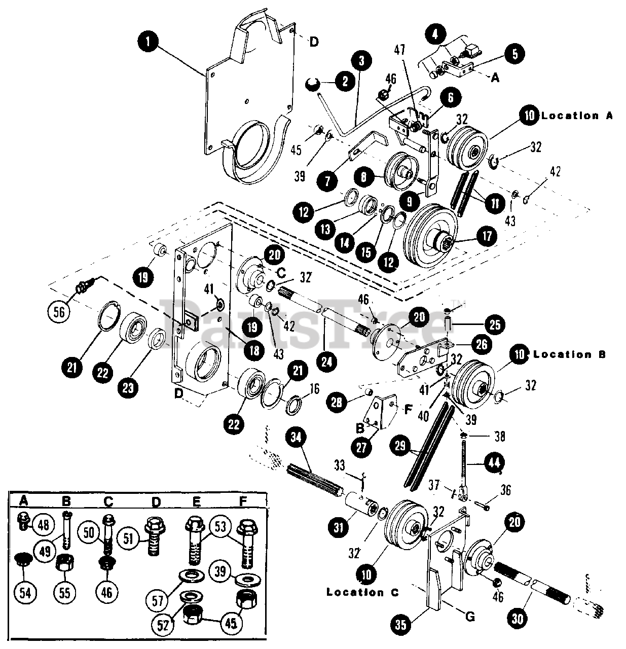 Snapper 1650 A (80524) - Snapper Garden Tractor, 16hp Rear Power Take ...