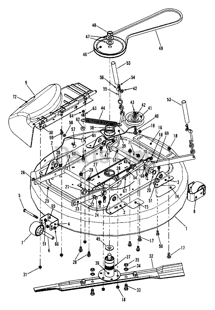 Snapper HZ 14330BVE (82366) - Snapper Yard Cruiser 33" Zero-Turn Mower ...