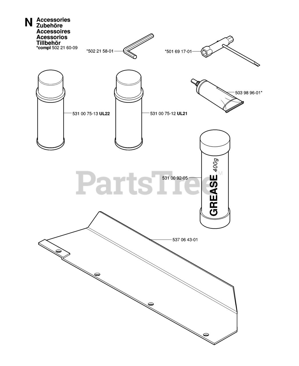 Husqvarna 326 HS 99 X - Husqvarna Hedge Trimmer (SN: 20030100001 ...