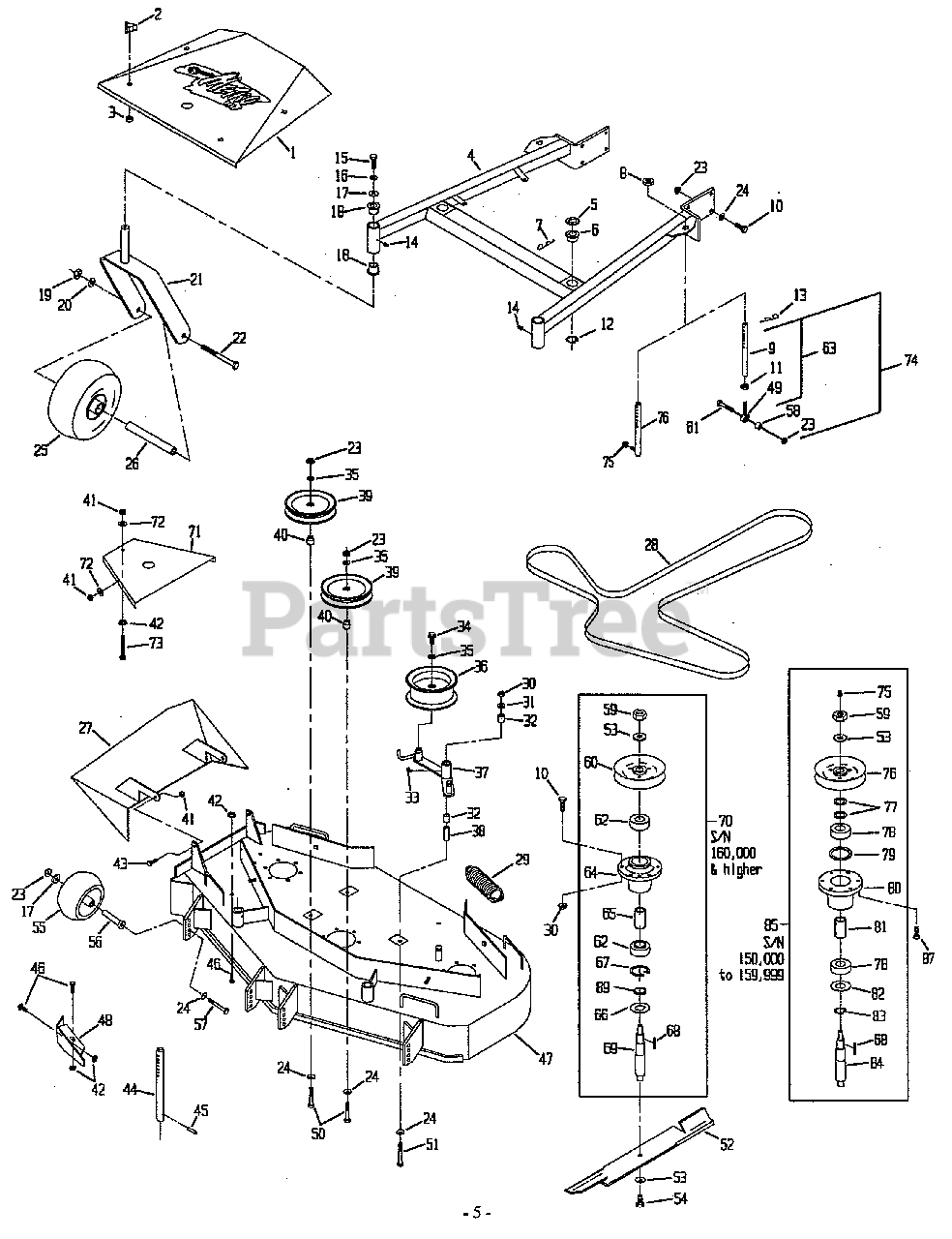 Exmark M3613KA - Exmark 36" Metro Walk-Behind Mower, 13HP Kawasaki (SN ...