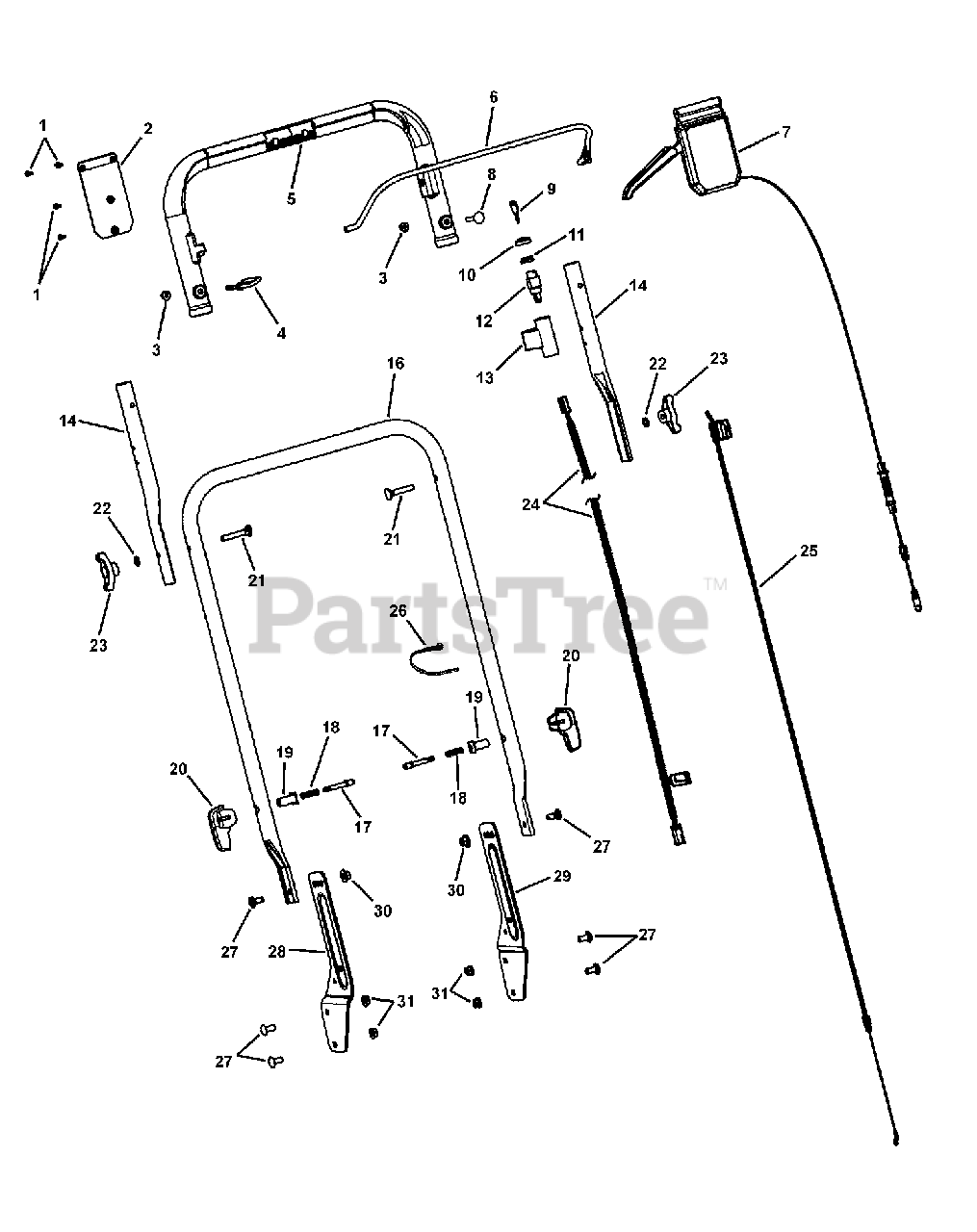 Snapper SPV 21675 (7800179) - Snapper 21" Walk-Behind Mower, 6.75hp ...