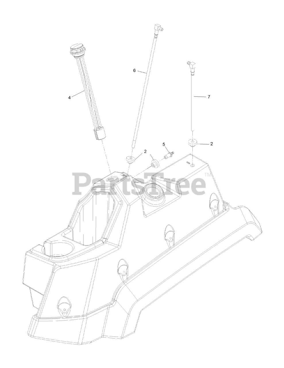 Exmark LZS88CDYM96RW0 - Exmark 96" Lazer Z Diesel Zero-Turn Mower ...