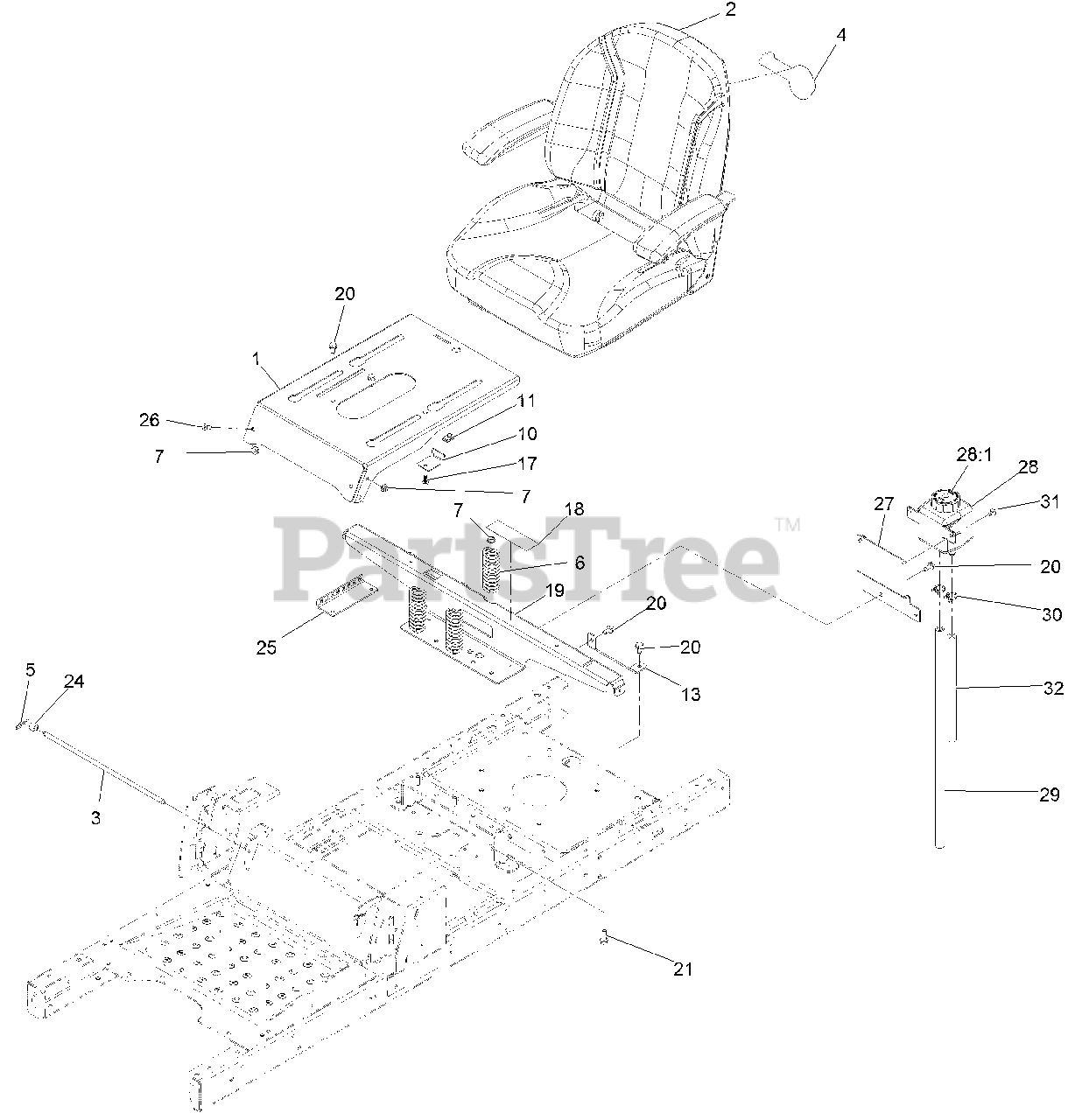 Exmark QSS708GEM50200 - Exmark 50" Quest S-Series Zero-Turn Mower ...
