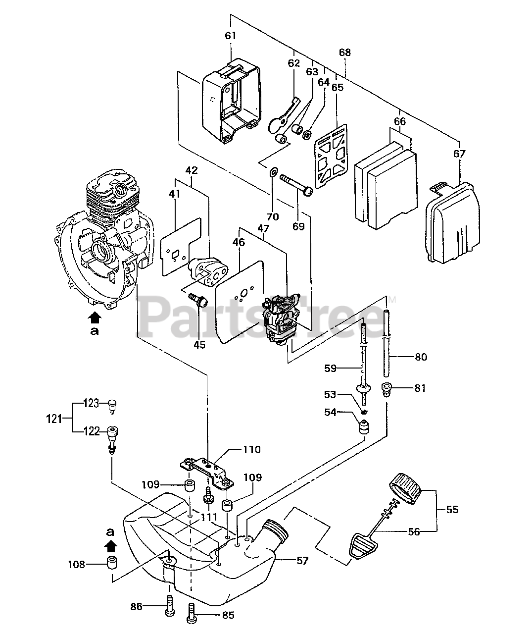 Tanaka THB-2510 - Tanaka Handheld Blower Fuel System Parts Lookup with ...