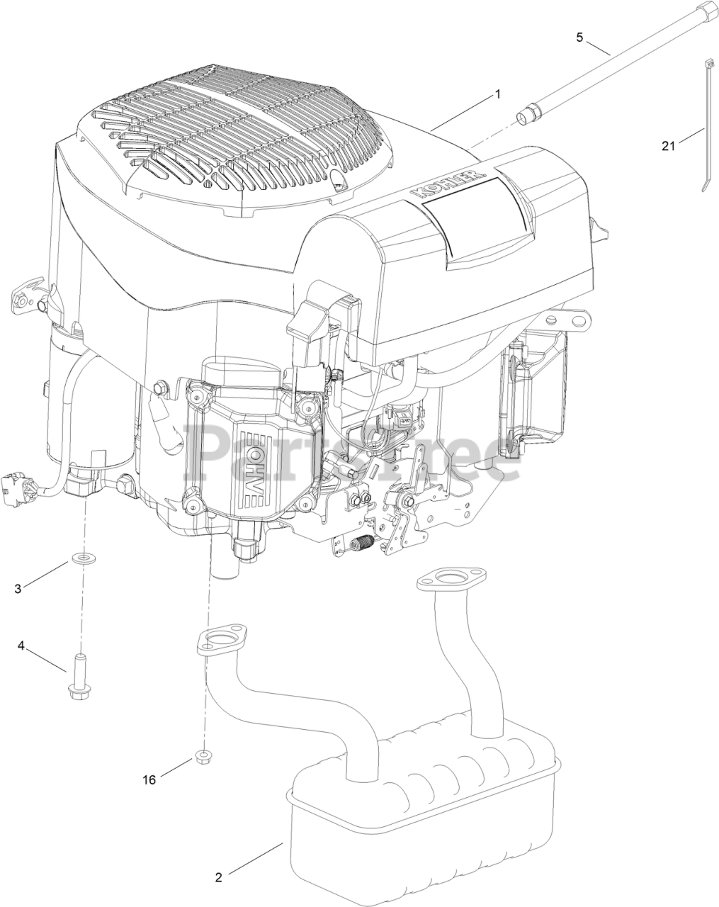 Toro 75305 (ZX 5400) - Toro 54" Titan Zero-Turn Mower (SN: 400000000 ...